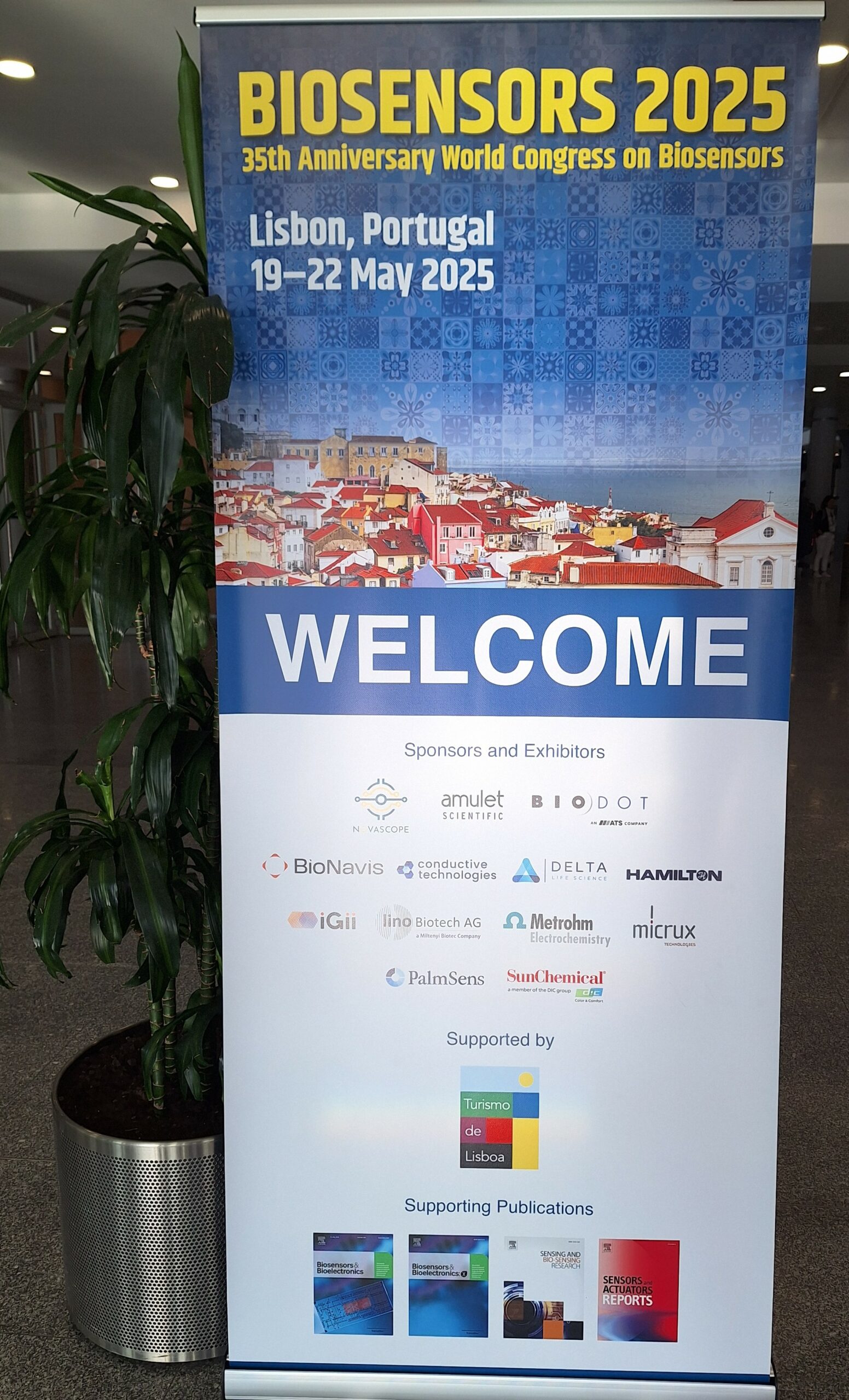 A Researcher From Freiburg University at the Biosensors 2025 Conference ...